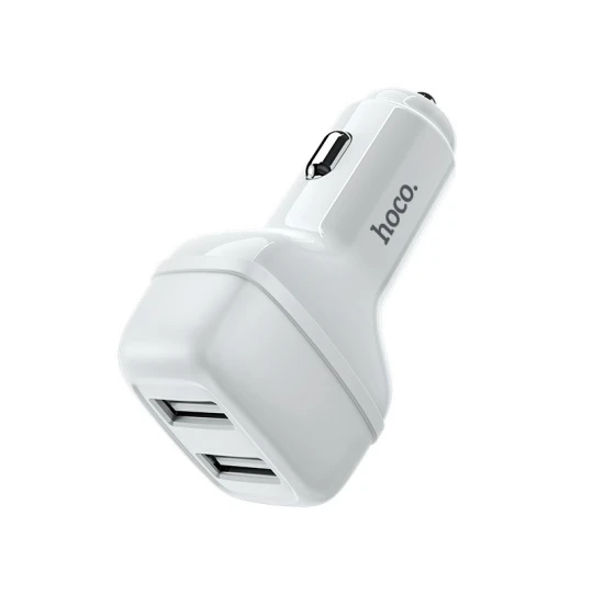 Popmart - HOCO Z36 Leader dual port white/6931474727725